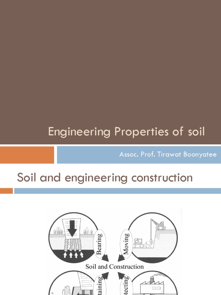 Engineering Properties of Soil PDF | PDF | Natural Materials | Soil Science