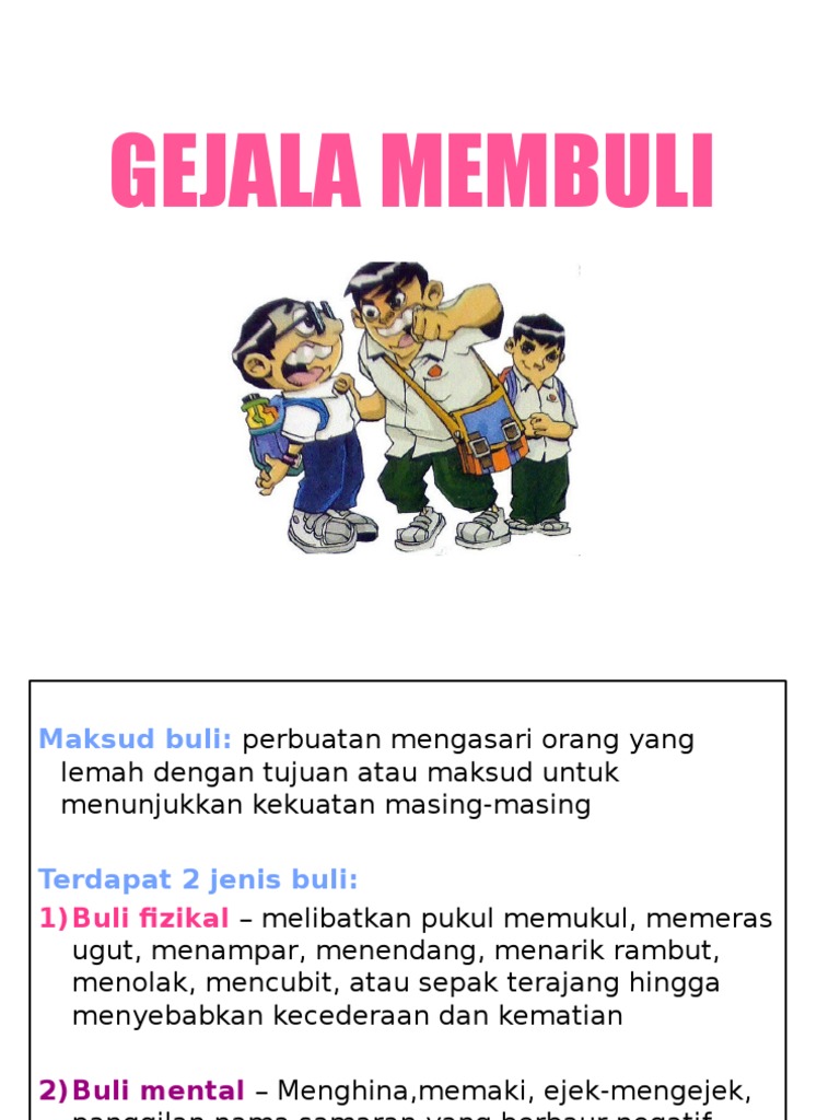 Gejala Membuli | PDF