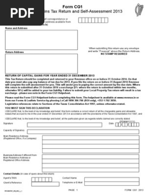 Cg1 Form 2023 - Printable Forms Free Online