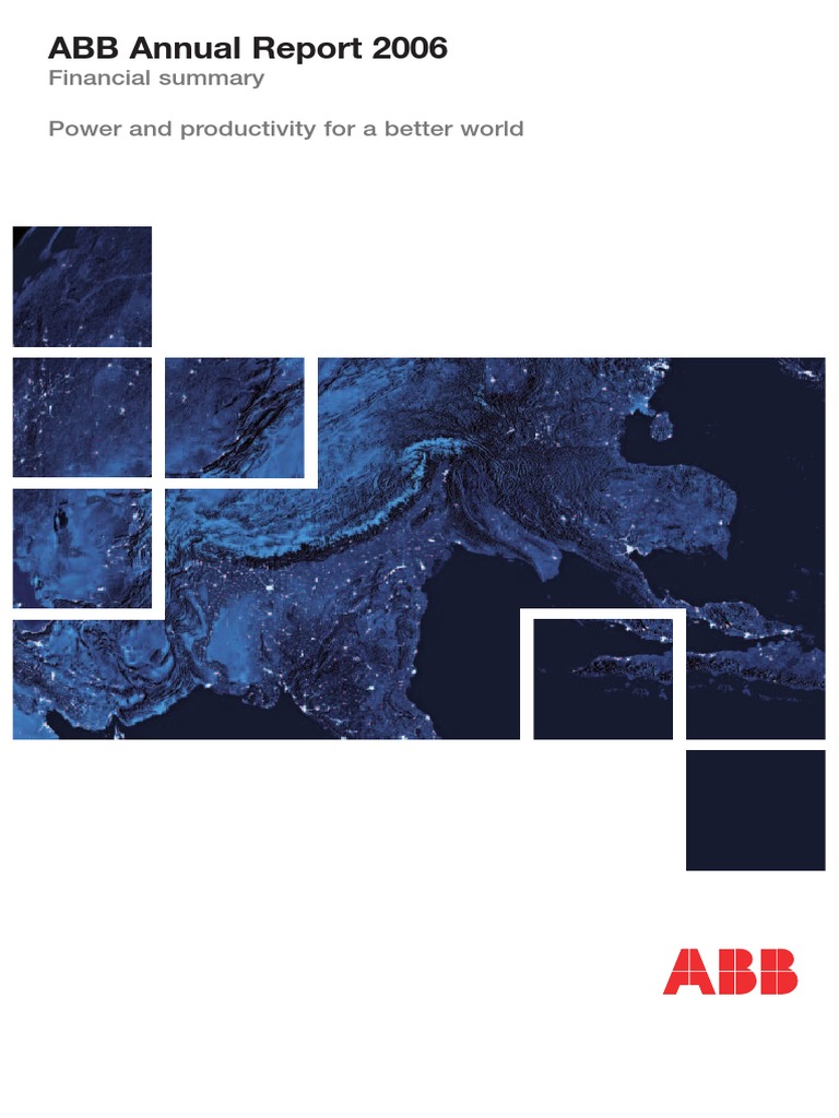 ABB Financial Summary 2006 English | PDF | Bonds (Finance) | Investing