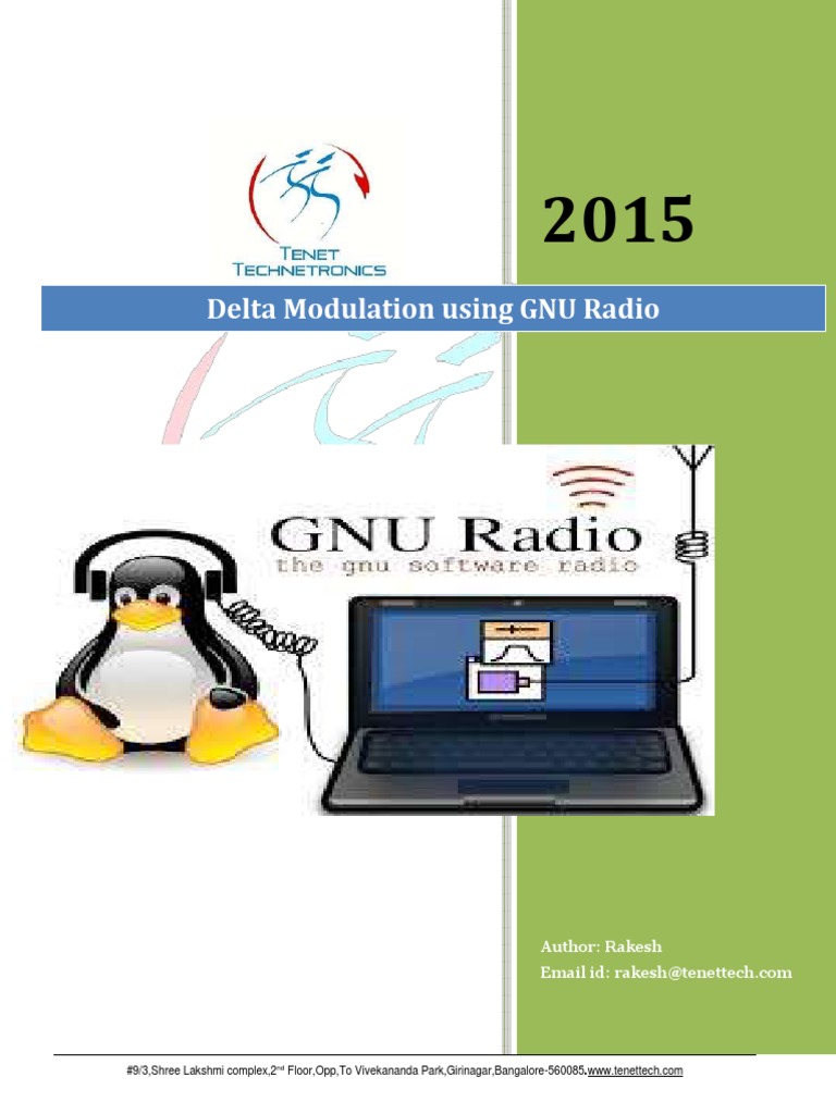 Delta Modulation Using Gnu Radio Pdf Sampling Signal Processing Algorithms