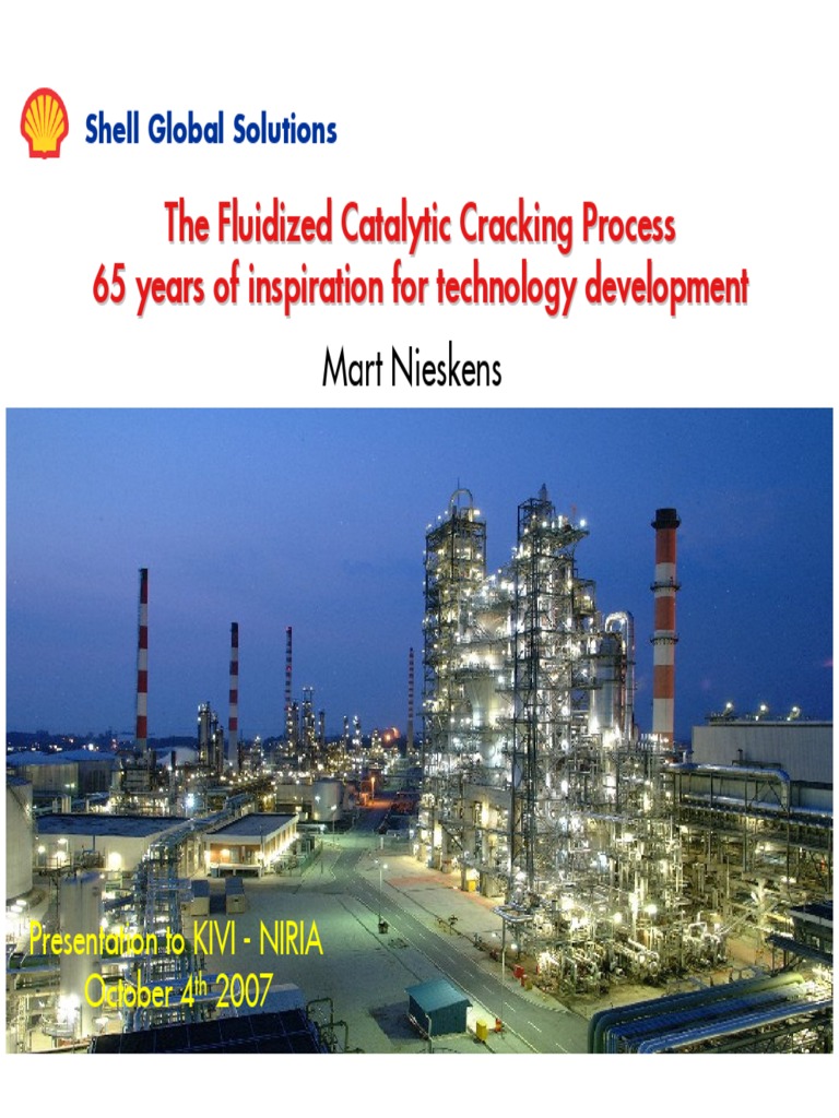 Shell Residue Fluidized Catalytic Cracking Process | PDF | Chemical ...