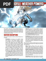 Personal Weather Manipulation Powers | PDF | Weather