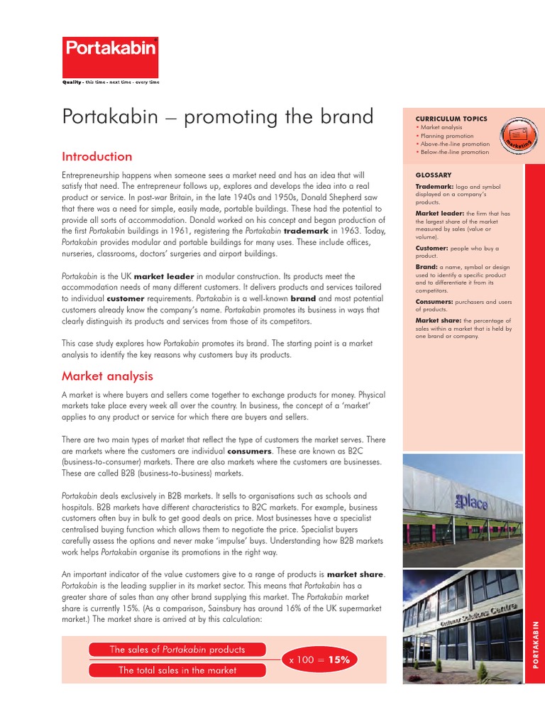 Portakabin Edition 13 Full | PDF | Promotion (Marketing) | Direct Marketing