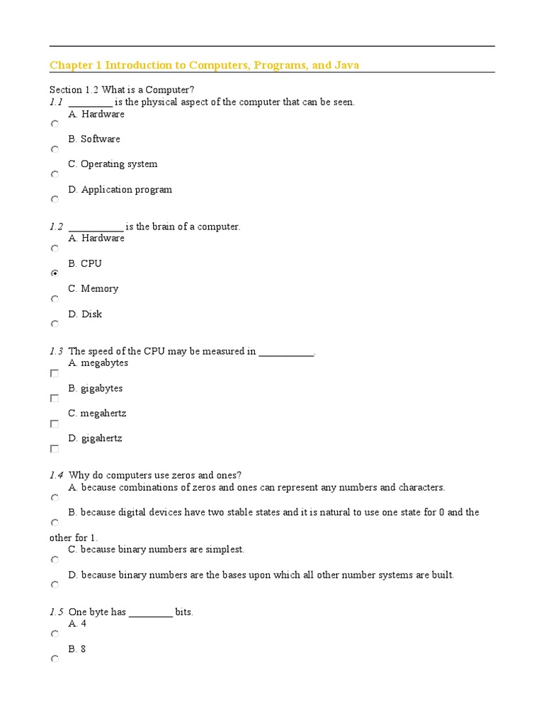 Chapter 1 Introduction To Computers Pdf Java Programming Language C Programming Language