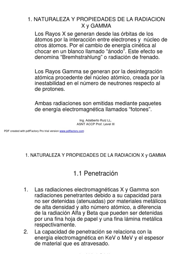 Radiographic Interpretation ASNT Handbook | PDF | Rayo gamma | Rayo X