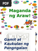 Pangangalang Tahas, Basal, Lansakan | PDF