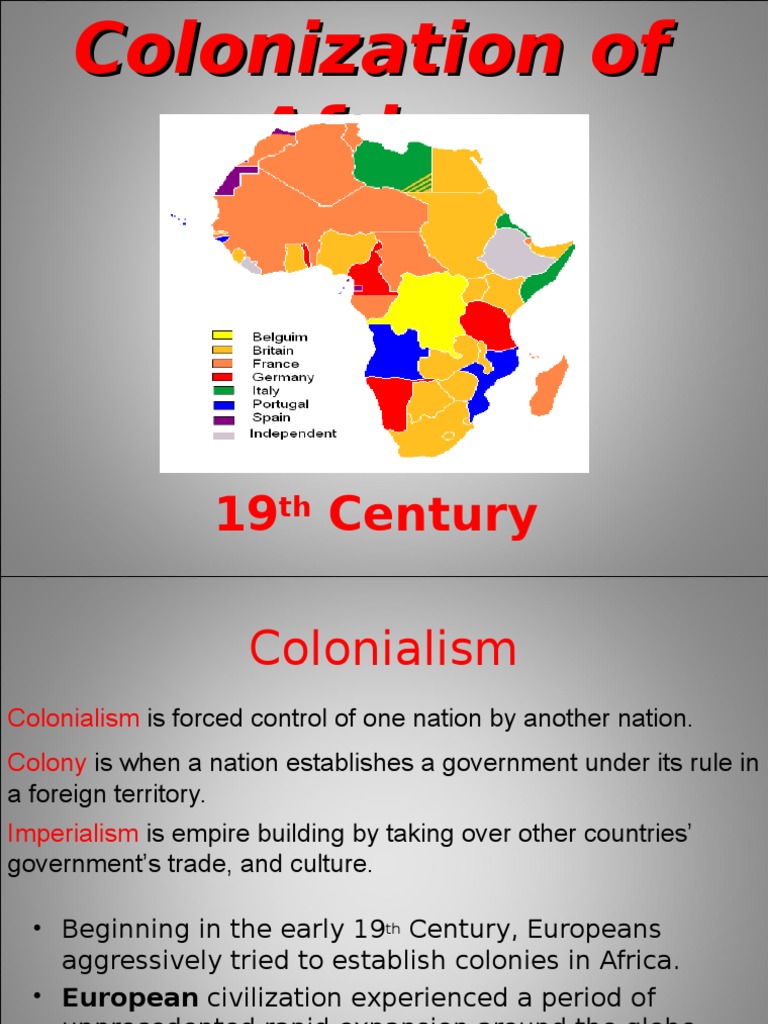 Colonization of Africa | Colonialism | Africa