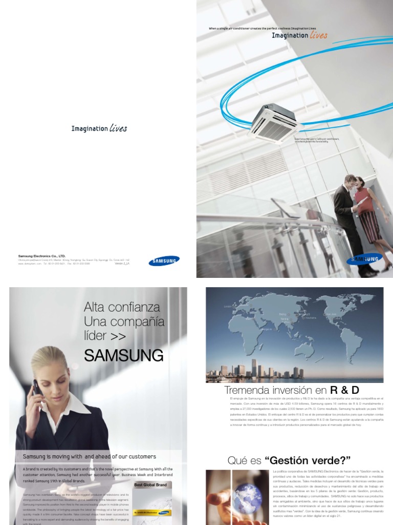 Aire Acon Samsung Split | PDF | Decibel | Samsung Electronics