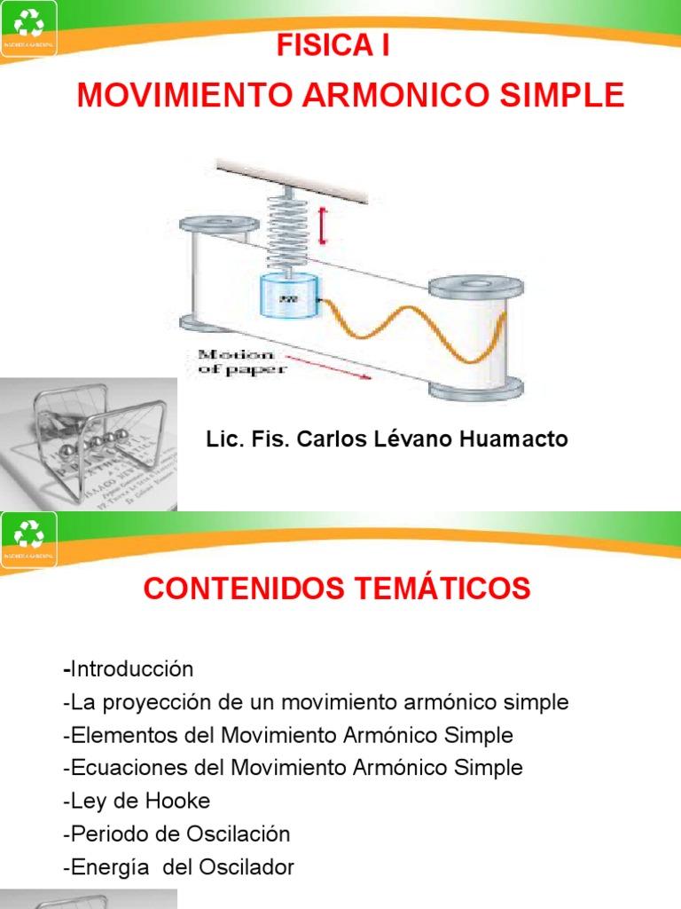 Movimiento Armonico Simple