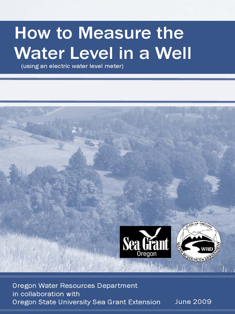 Water Level Booklet | PDF