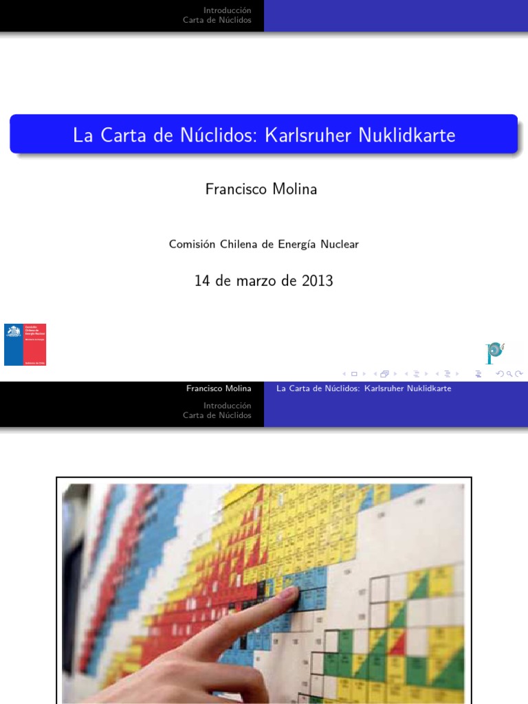 Tabla Nuclidos | PDF | Isótopo | Núcleo atómico