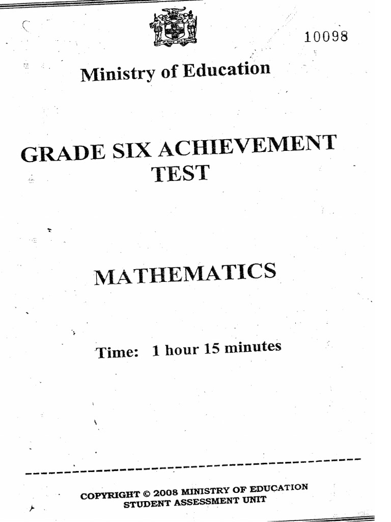 Gsat Maths | Download Free PDF | Teaching Mathematics | Science