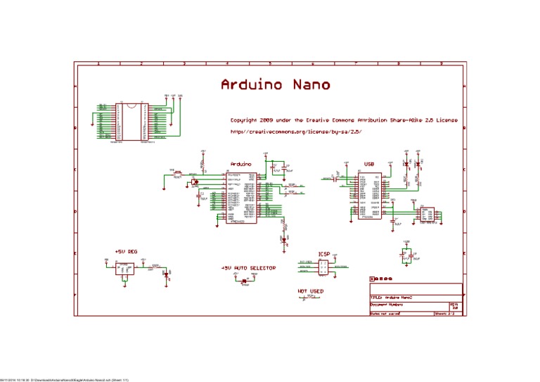 Arduino Nano 30 Schematic | PDF