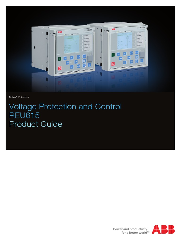 REU615 Product Guide | PDF | Electrical Substation | Transformer