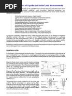 Tank Bridle Level Measurement | PDF | Instrumentation | Radar