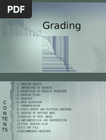 SITE GRADING and LANDFORM DESIGN SITE GR | PDF | Slope | Contour Line