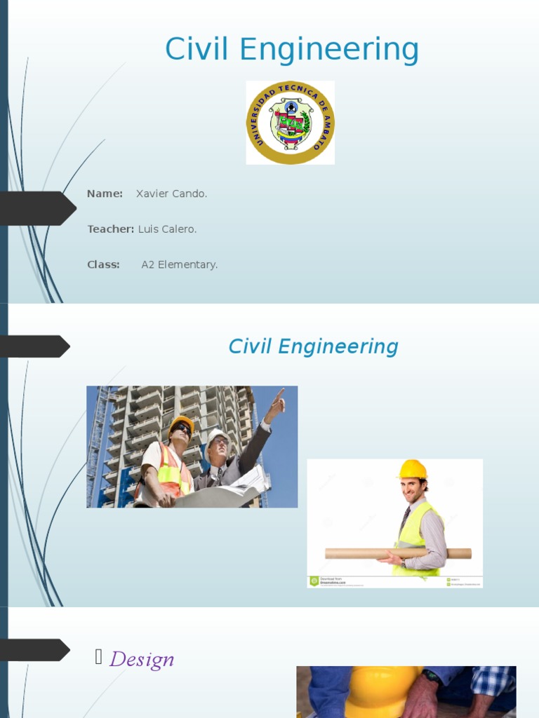 Civil Engineering: Name: Xavier Cando | PDF