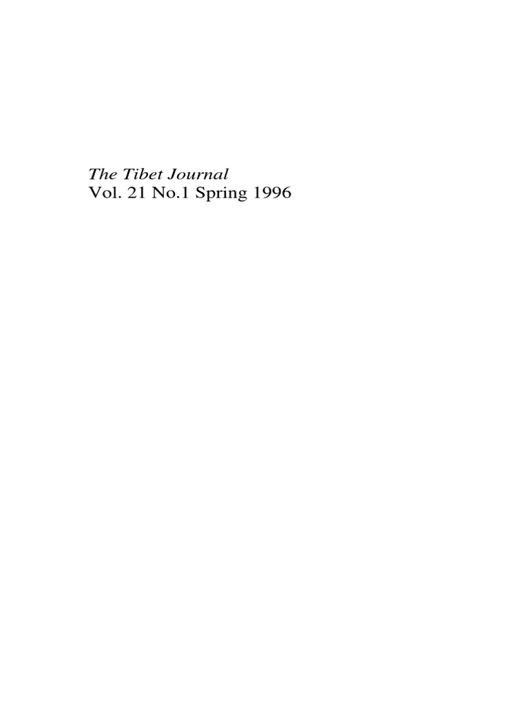 The Byang-Gter and Other Phur-Pa Traditions - Reflections On Martin J ...