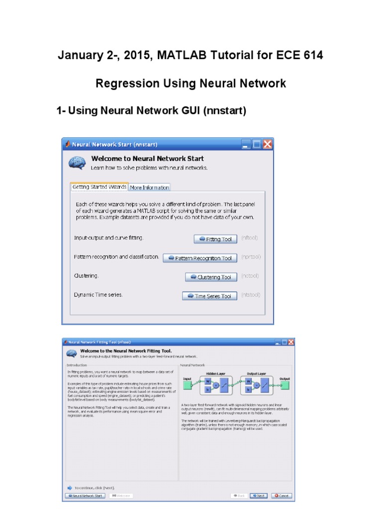 Matlab Neural Network | PDF | Pattern Recognition | Artificial Neural Network