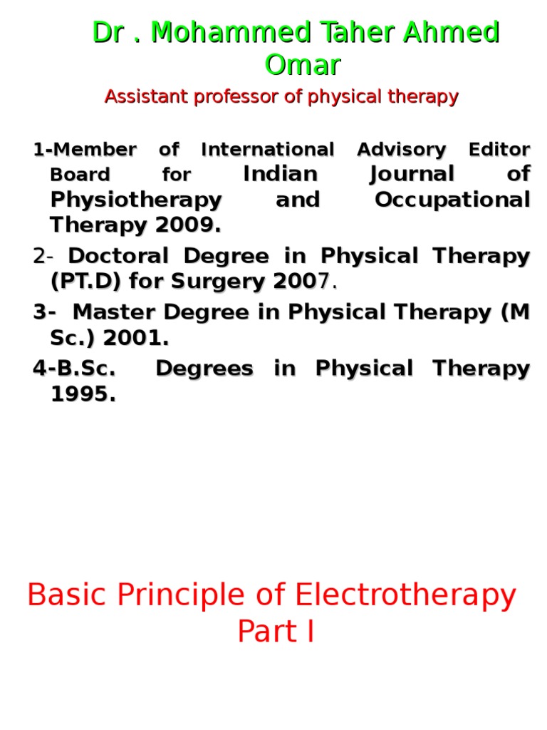 Electrical Stimulation Parameters And Physiological Responses An