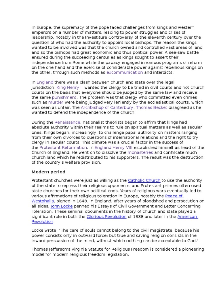 Excommunication England King Henry II Punishment Murder Archbishop of ...