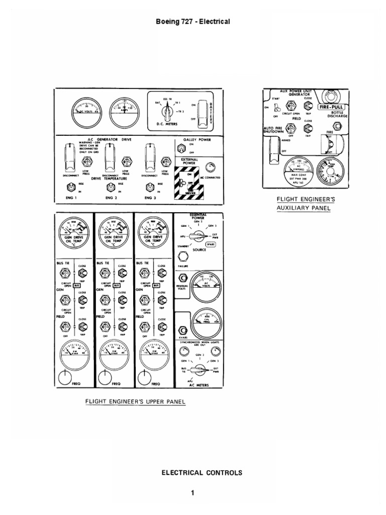 B727 Electrical | PDF