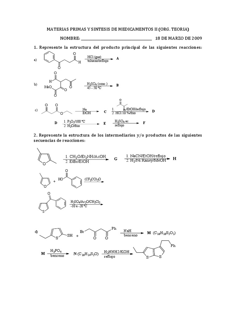 Ejercicios Ui Pirroles | PDF | Compuestos orgánicos | Compuestos químicos
