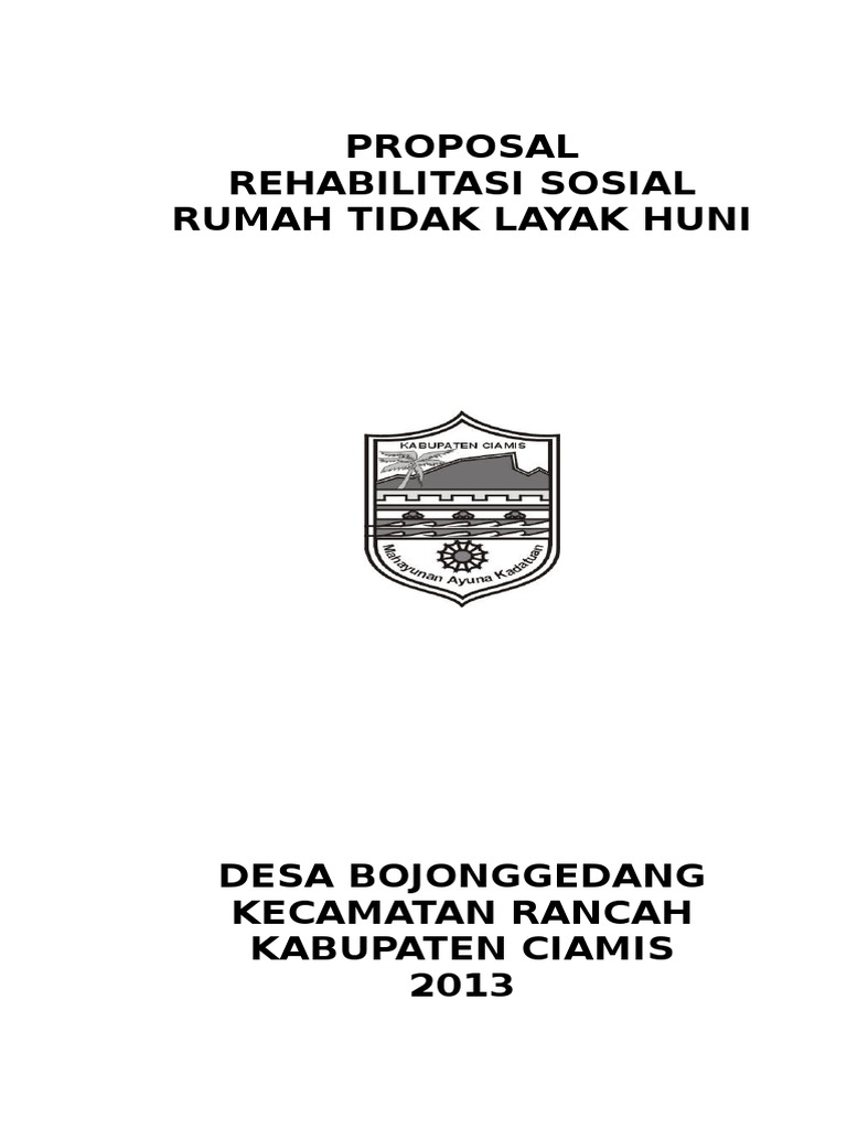 Contoh Proposal Rutilahu | PDF