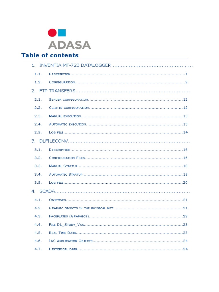 Dataloggers Configuration Manual - v1.1 | PDF | File Transfer Protocol ...