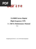 UPS Error Codes and Faults Guide | PDF | Power Inverter | Battery Charger