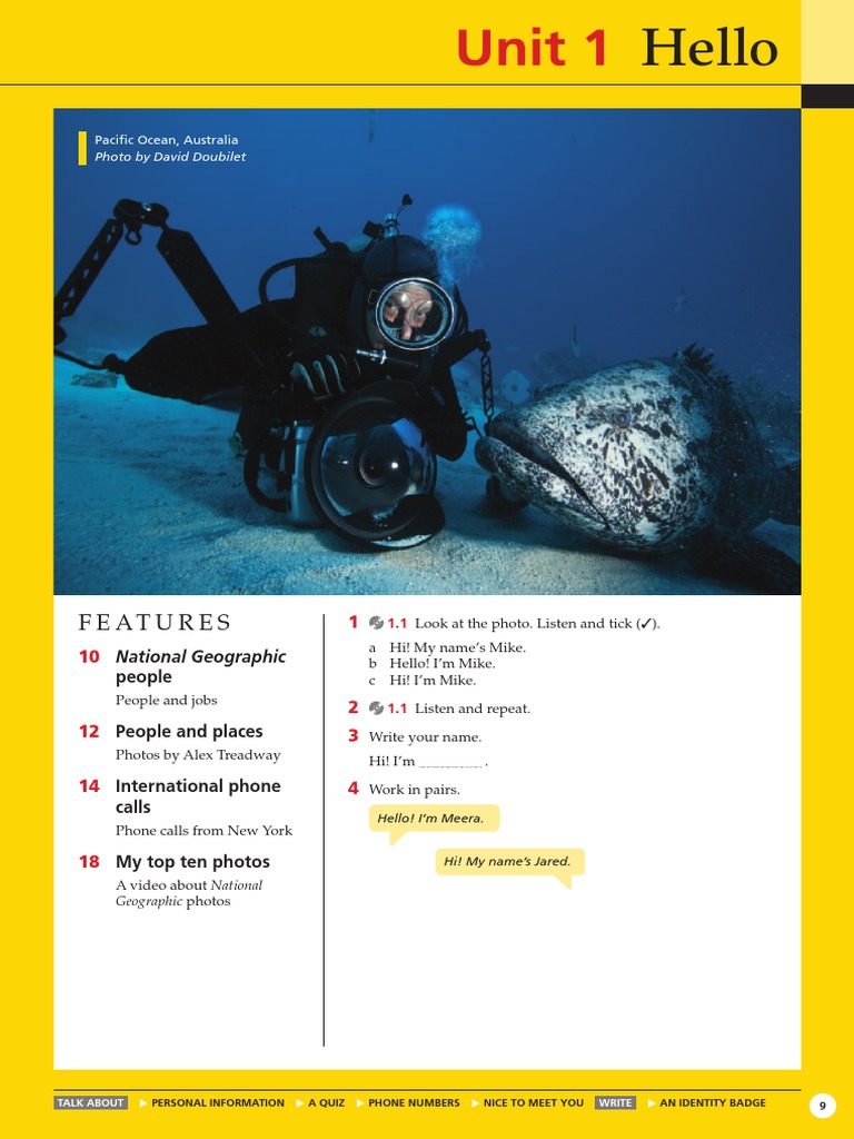 Life Beginner Unit 1 | PDF | Symbols | Cognitive Science