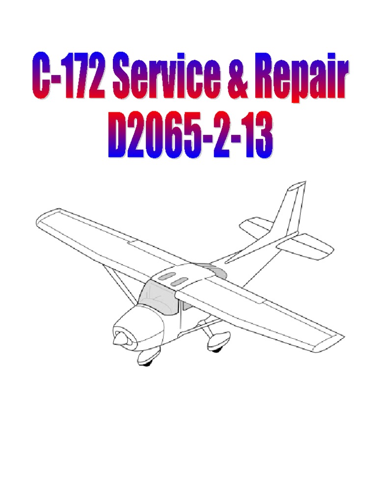Cessna C172 Service & Repair Manual - 1977-85 | PDF | Aircraft ...