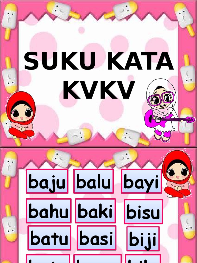 Bacaan Suku Kata KVKV | PDF