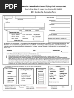 MASA Membership Application Form | PDF | Receipt | Payments