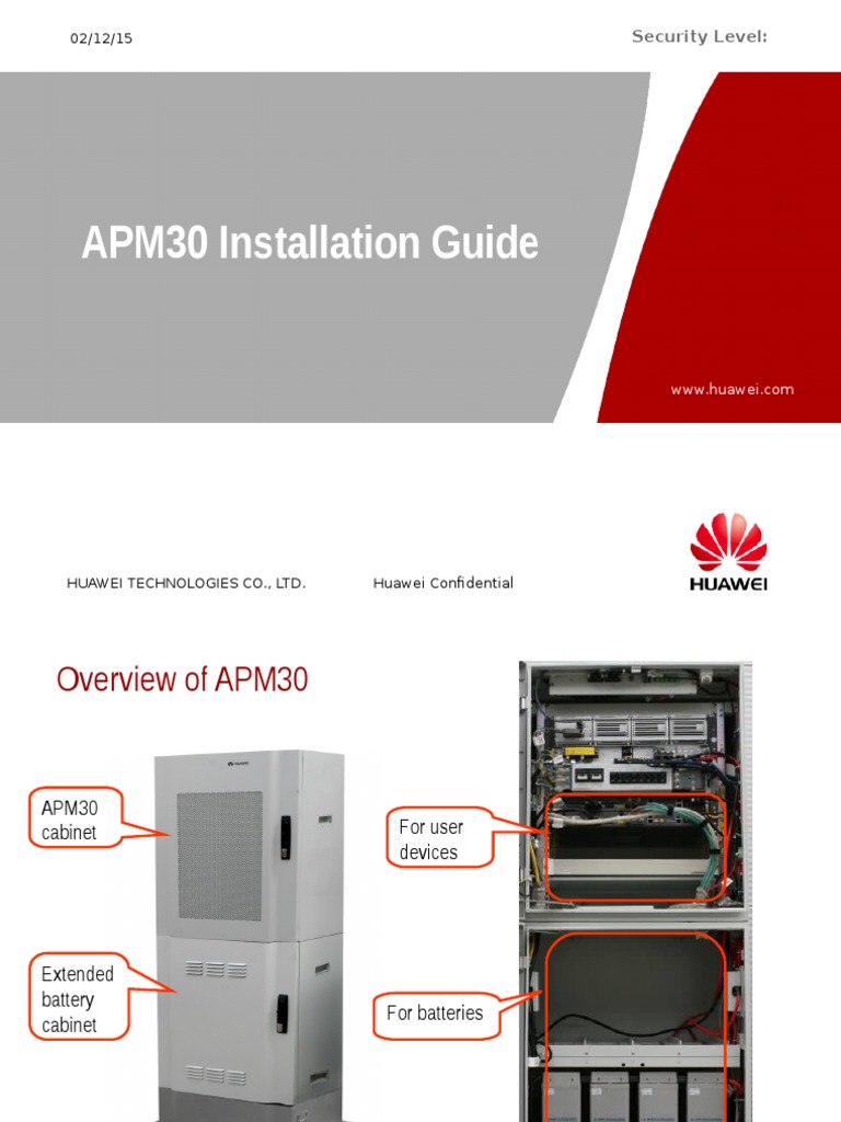 APM30 Installation Guide | PDF | Cable | Power Supply