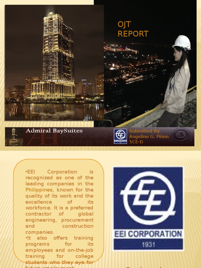 Ojt Experience | PDF | Crane (Machine) | Engineering