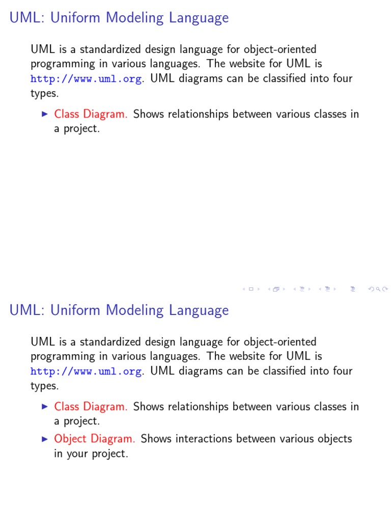 Introduction To Unified Modelling Language Uml | PDF | Unified Modeling Language | Class ...