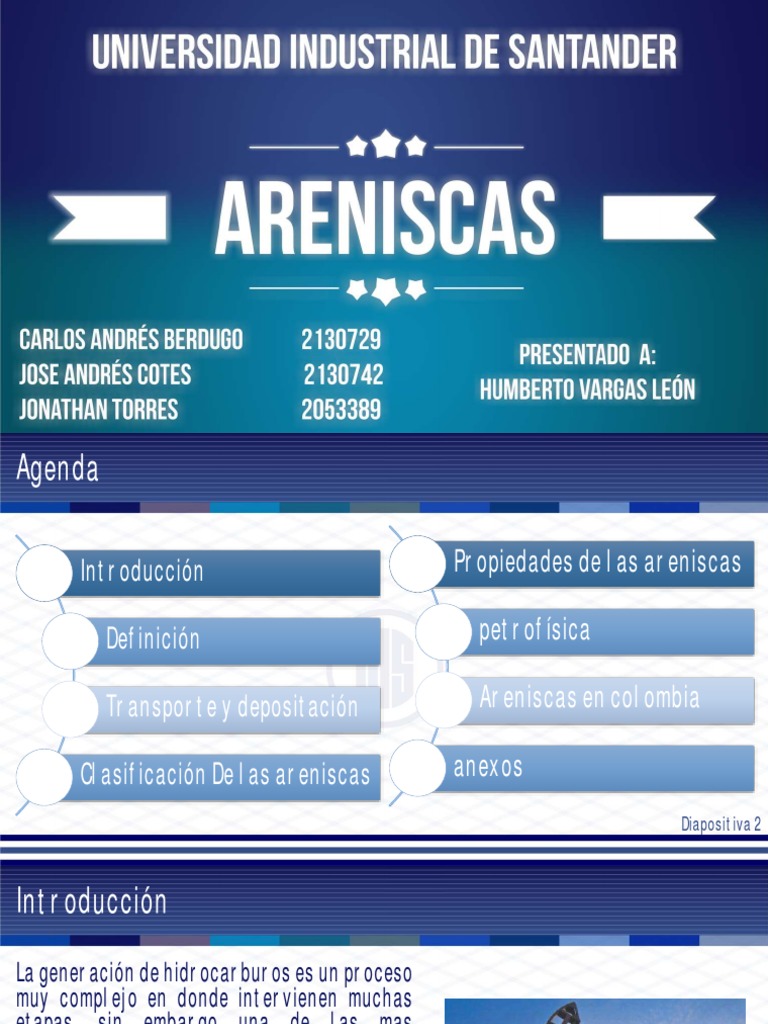 Areniscas Como Reservorio | PDF | Roca sedimentaria | Roca (geología)