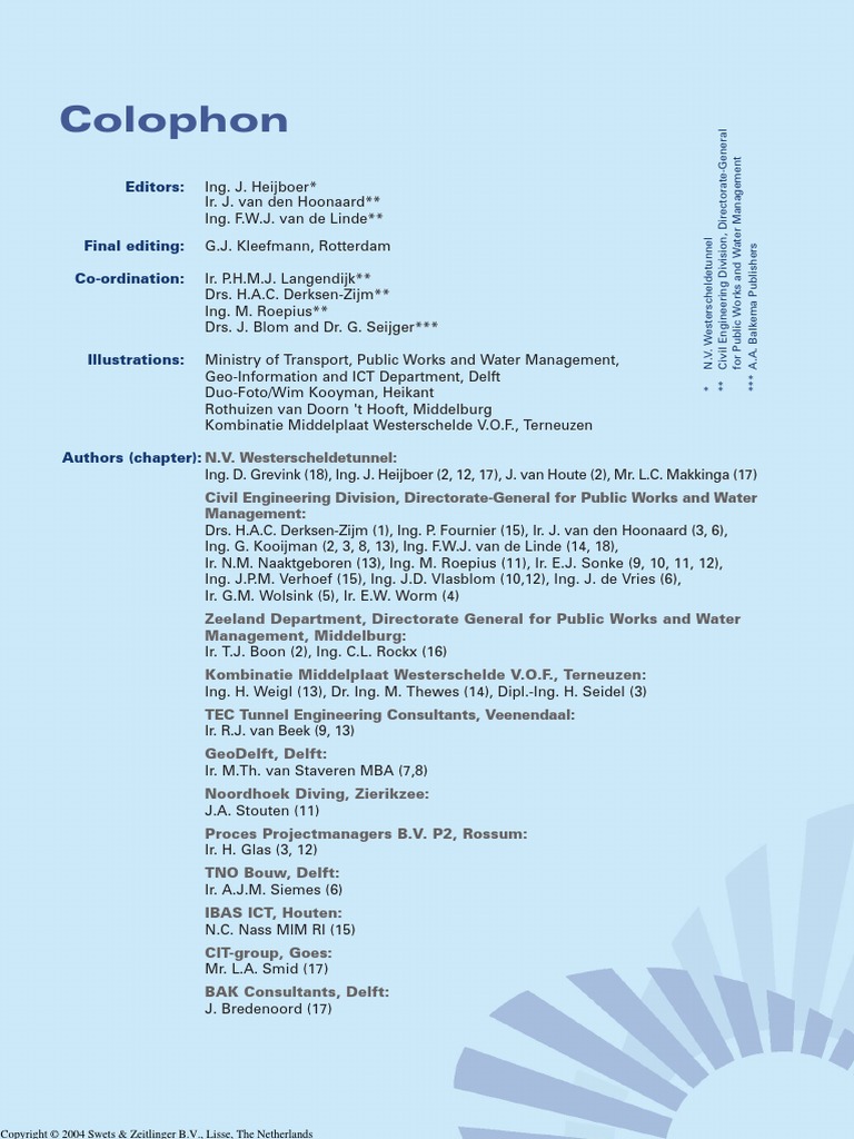 The Westerschelde Tunnel | PDF | Toll Road | Tunnel