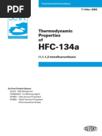 Diagrama Mollier R134a | PDF