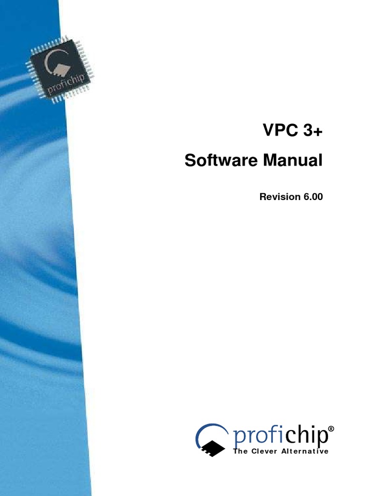 3187.VPC3+ Software Description V600 | PDF | Parameter (Computer Programming) | Input/Output