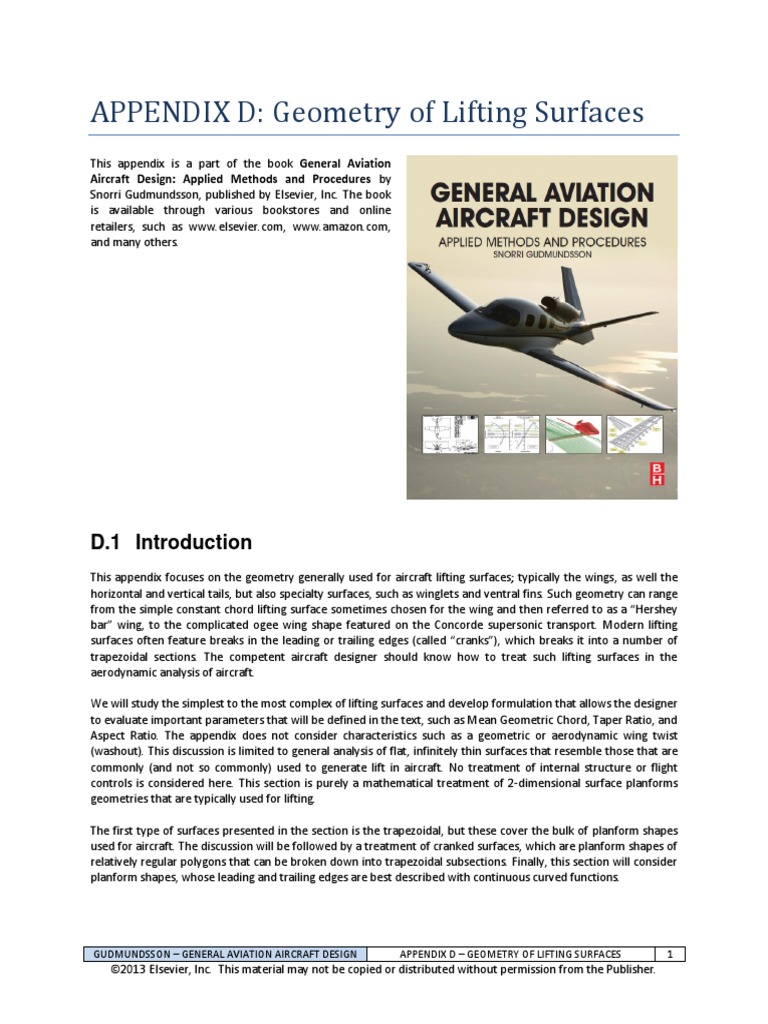 Geometry of Lifting Surfaces | PDF