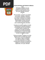 Himno Al Estado de Hidalgo Letra | PDF | Estudios de idiomas extranjeros