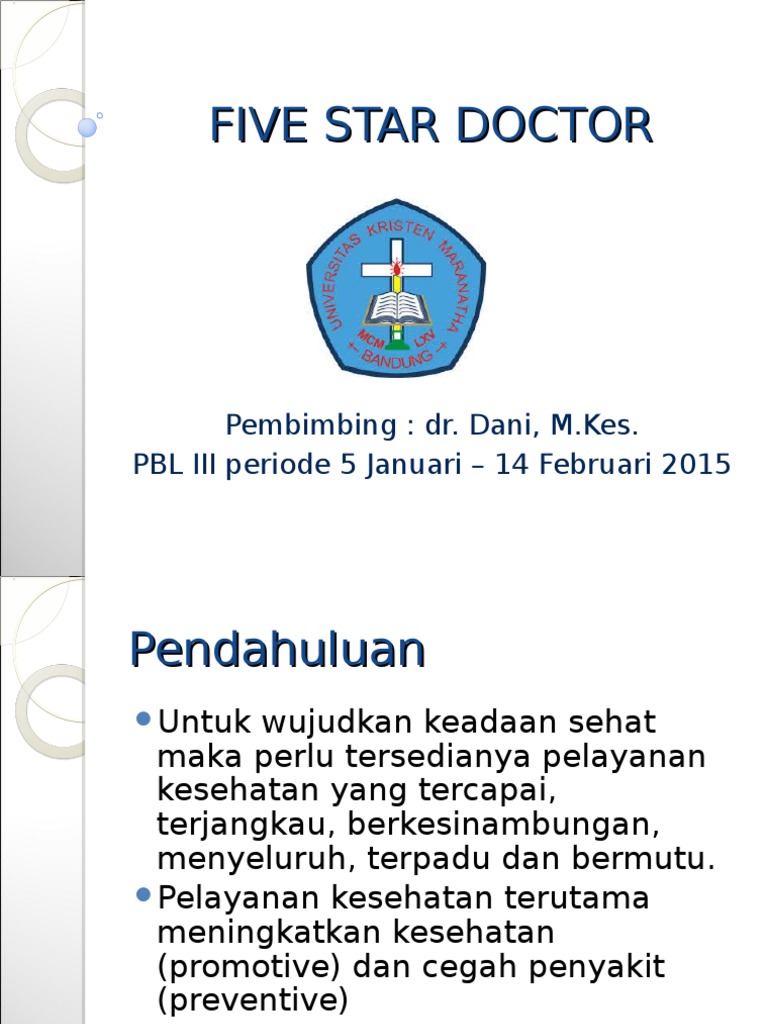 Five Star Doctor | PDF | Pengembangan Diri