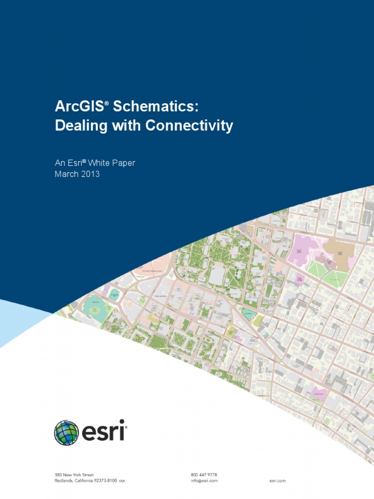 Arcgis Schematics Connectivity | PDF | Arc Gis | Esri