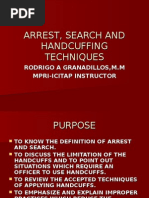 Handcuffing: Techniques | PDF | Handcuffs | Criminal Law