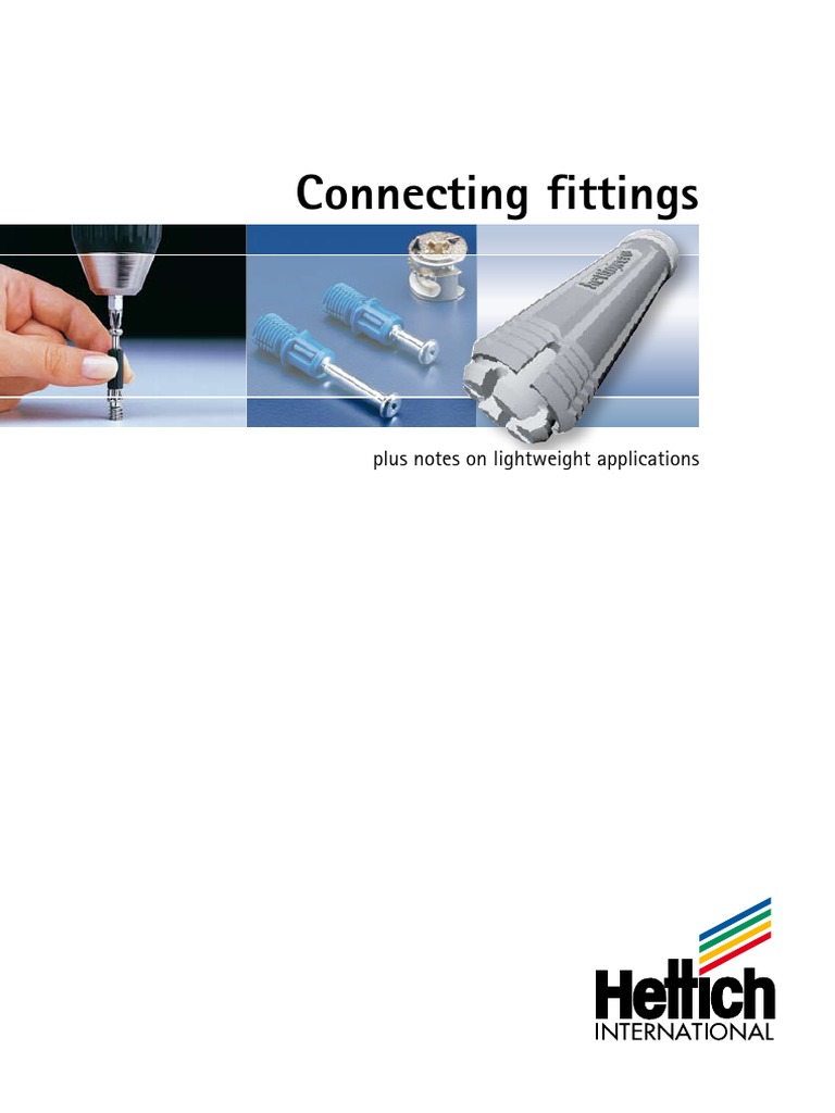 Hettich Drawer Fitings | PDF | Screw | Electrical Connector