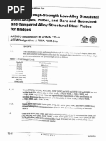 AASHTO M270 Steel Specifications | PDF | Structural Steel | Heat Treating
