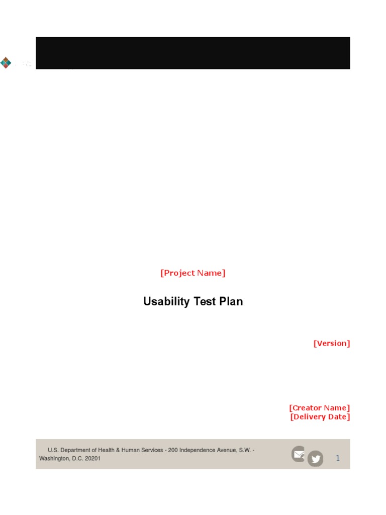 Usability Test Plan | Download Free PDF | Usability | Computing